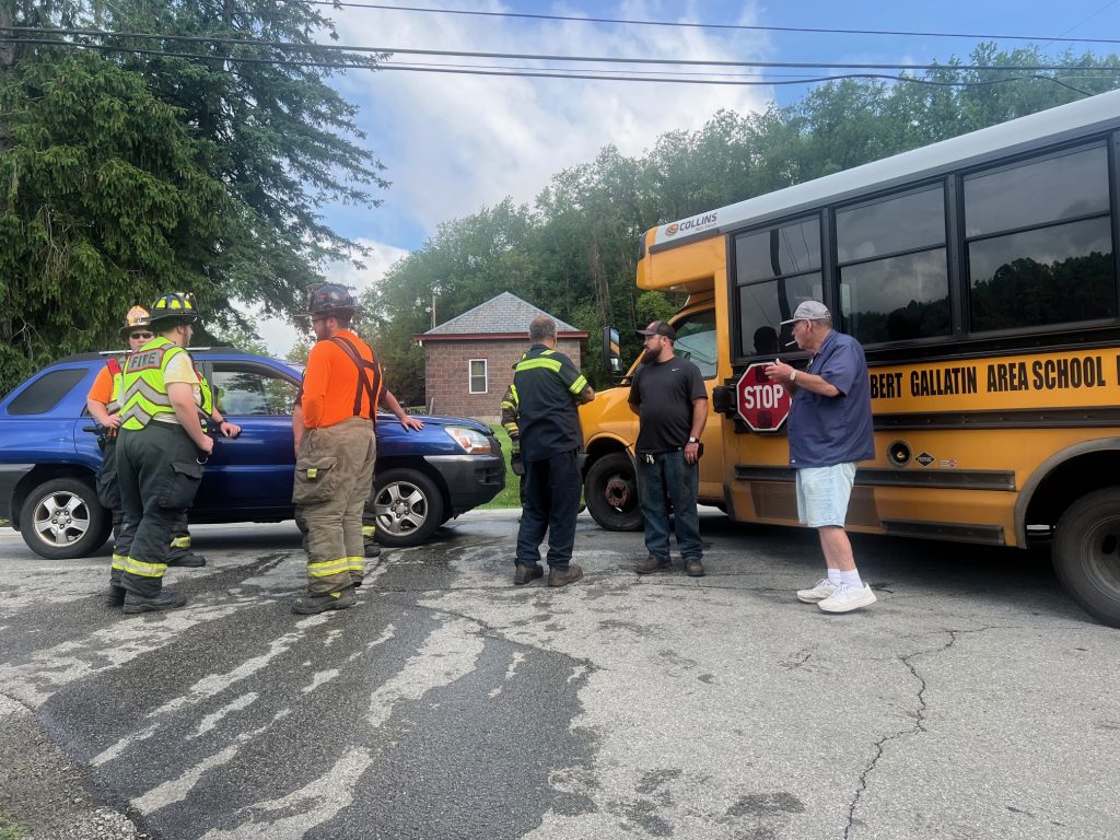 School bus, SUV crash in Georges Township - Herald-Standard